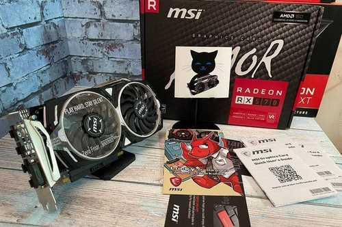 MSI RX 570 8 GB полный комплект