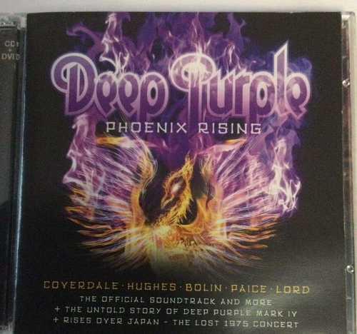 CD DVD Deep Purple-Phoenix Rising, 2011,Rus, nm