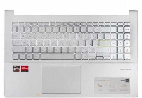 Клавиатура для ноутбука Asus X521FL с топкейсом, с