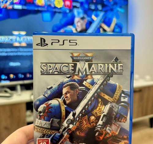 Диск Warhammer 40,000: Space Marine 2 для ps5