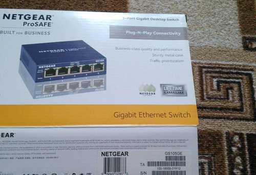 Коммутатор NetGear ProSafe GS105GE