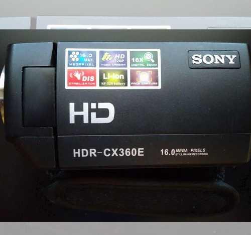 Видеокамера Sony HDR CX360E