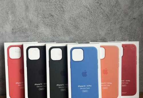 Silicone Case iPhone 12/12 pro оригинал