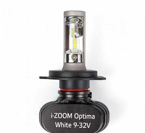 LED лампа Optima i-zoom H4 White 5100K 9-32V