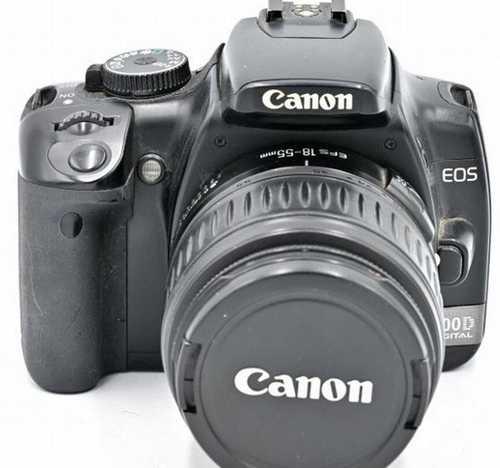 Canon EOS 400D kit 18-55 II (состояние 4)