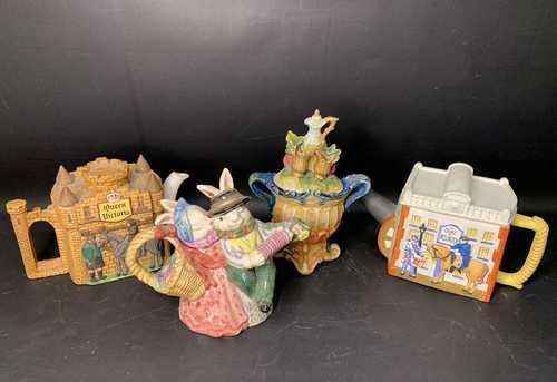 Коллекционные чайники. керамика. англия