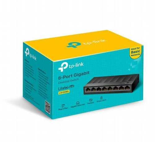 Свитч гигабитный 8-портовый TP-link LS1008G