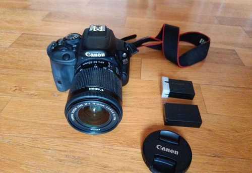 Зеркальный фотоаппарат canon eos 100d 18-55 mm kit
