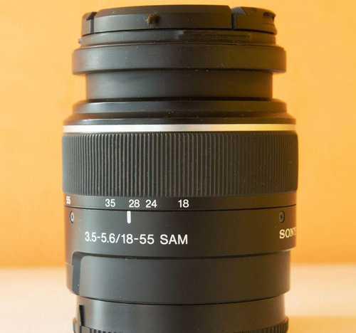 Объектив Sony DT 18-55 mm f/3.5-5.6 SAM (SAL-1855)