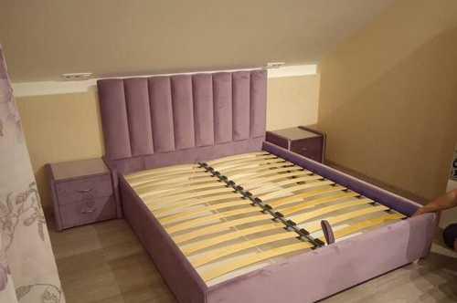Мягкая кровать "Нью-Йорк" цвет на выбор