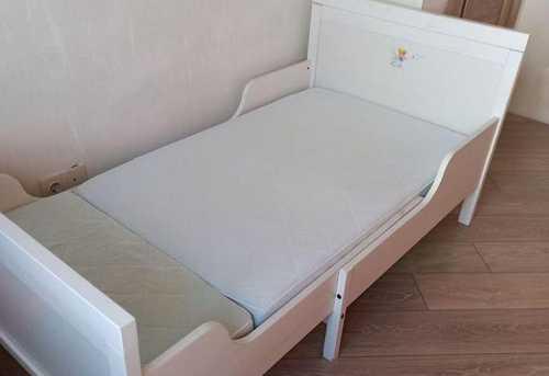 Детская кровать IKEA с матрасом бу