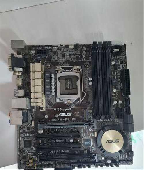 Связка 1150 asus z97m-plus + i7 4770k + 12озу