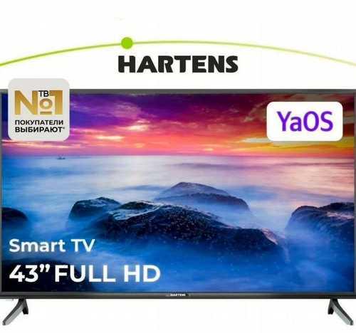 Телевизор hartens 43" 109cm