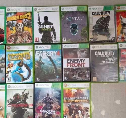 Лот дисков для Xbox 360 LT
