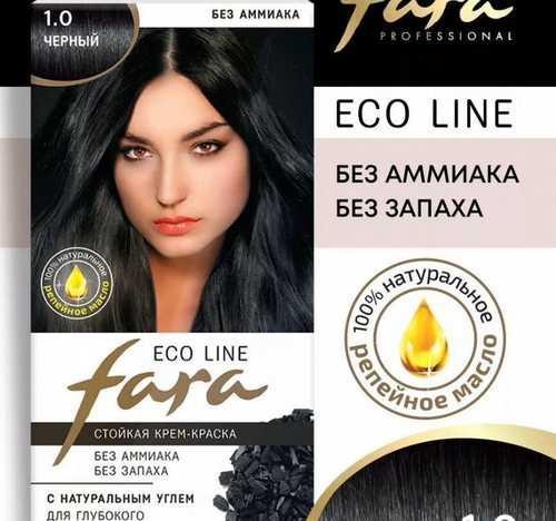 Fara ECO line 1.0 Крем краска стойкая