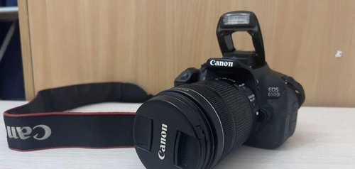 Зеркальный фотоаппарат canon EOS 650 d