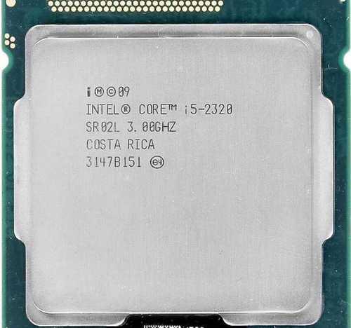 Intel core i5 2320 (4 ядра)