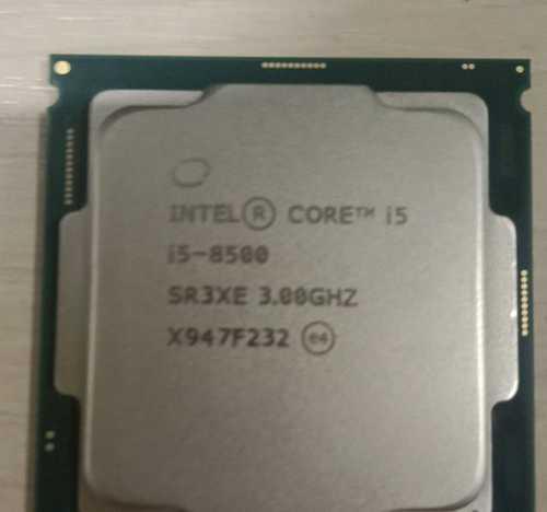 Процессор intel core i5 8500