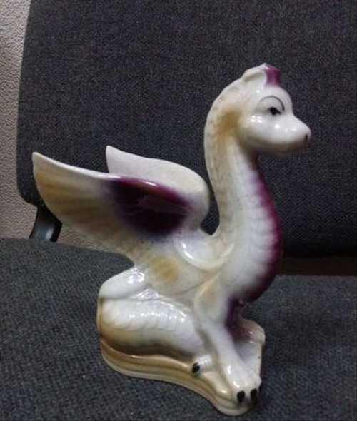 Фарфор статуэтка СССР дракон