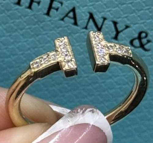 Золотое кольцо Tiffany&Co