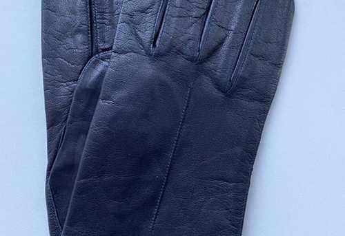 Перчатки на шёлке женские кожаные