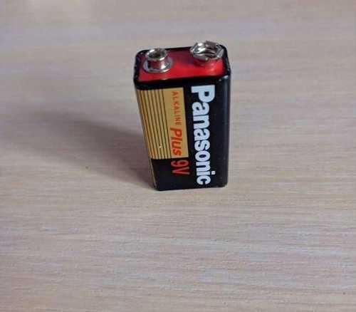 Батарейка Panasonic 9v крона + зарядное устройство