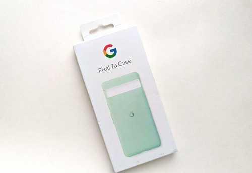 Google Pixel 7A Silicone Seafoam чехол новый