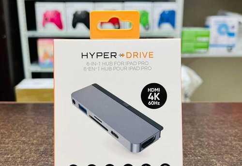 HyperDrive 6-in-1 USB-C Hub для iPad Pro/Air/mini