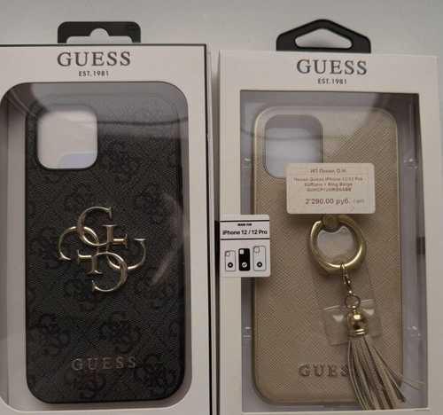 Чехол guess на iPhone 12