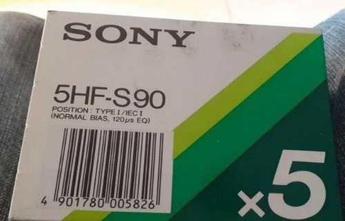 Аудиокассета Sony hf-s90