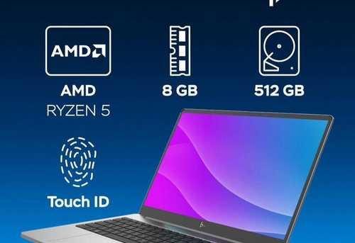 Новый ноутбук F+ flaptop Ryzen 5 5600,8/512 гб