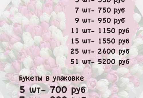 Казань тюльпаны доставка