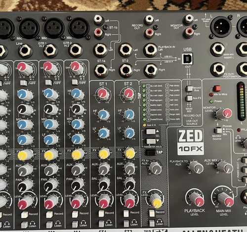 Микшерный пульт allen&heath zed 10fx