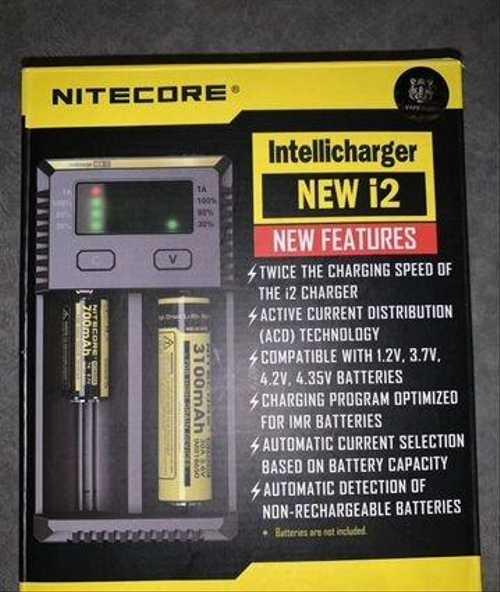 Зарядное устройство nitecore I2