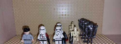 Lego минифигурки звёздные войны Star wars