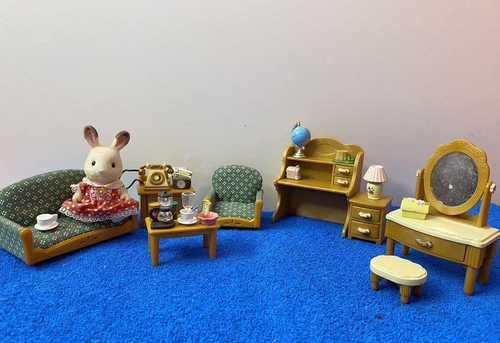 Мебель Sylvanian Families гостинная стол зеркало