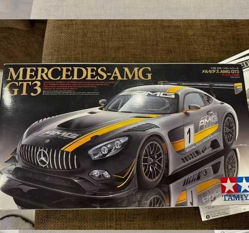 Tamiya Модель автомобиля Mercedes - AMG GT3   крас