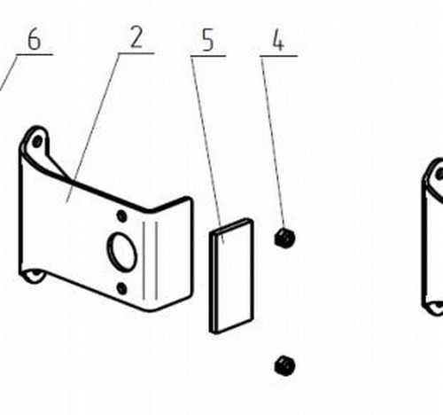 Фонарь габаритный прицепа мзса 81771А; 1В; 1С; 1D
