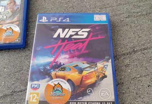 Игровой диск NFS Heat PS4