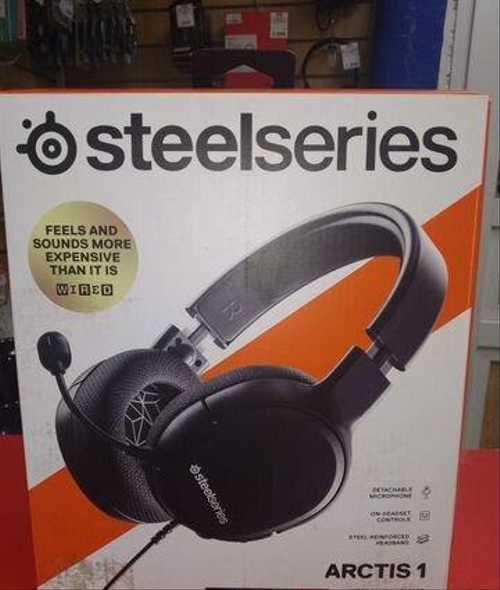 Наушники Игровые Наушники SteelSeries arctis 1