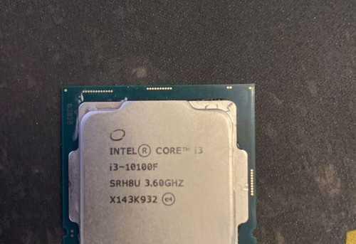Intel core i3 10100f + боксовый кулер