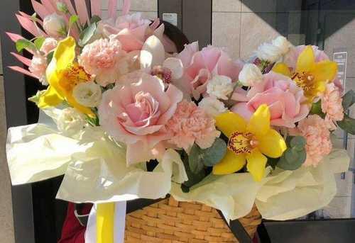 Розы,орхидеи букет цветов,цветы букеты,доставка