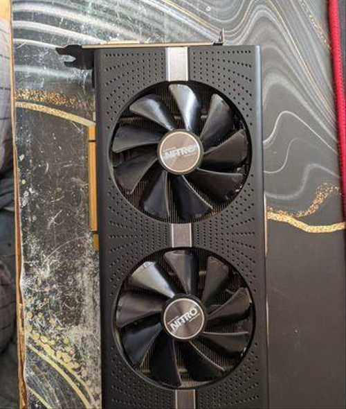 Видеокарта RX580 4GB sapphire nitro+