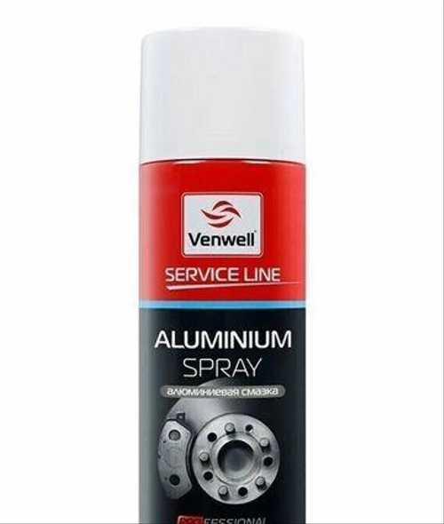 Алюминиевая смазка Venwell Aluminium Spray (400мл)