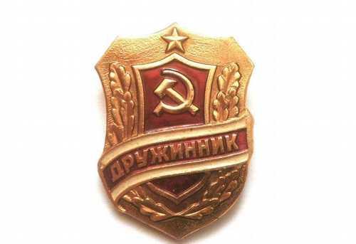 Значок "Дружинник", СССР