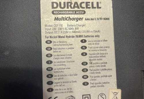 Зарядное устройство duracell