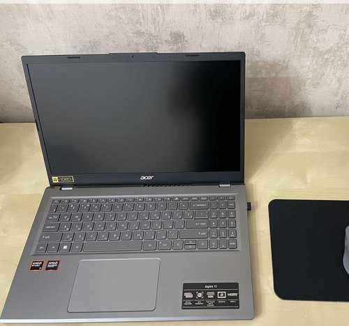 15.6" Acer Aspire 15 A15-41M, Ryzen 7, RAM 16 ГБ, 1024 ГБ, Radeon 780M