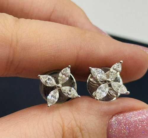 Серьги с бриллиантами