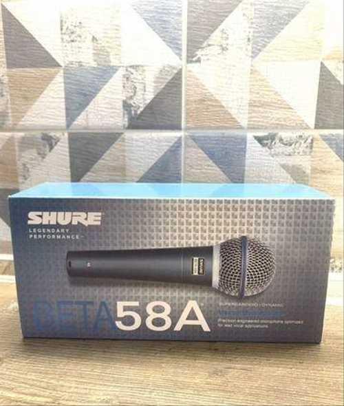Микрофон Shure Beta 58 А новый
