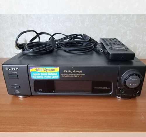 Видеомагнитофон sony slv-x712sg